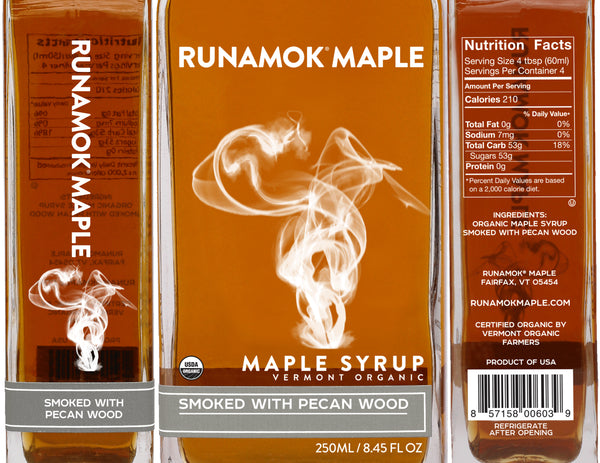 Runamok Maple Syrup - Smoked with Pecan Wood – Stowe Mercantile